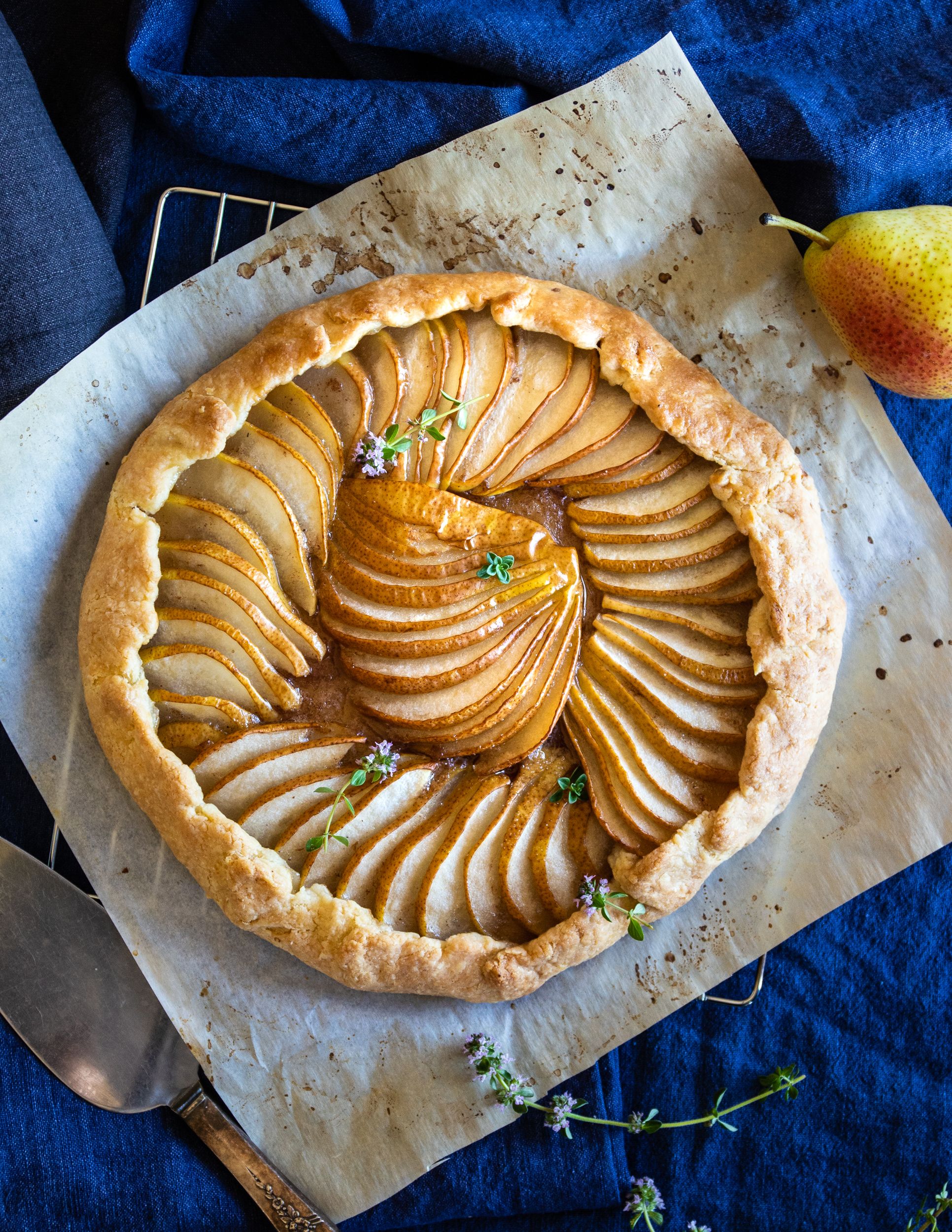 Rustic Pear Galette